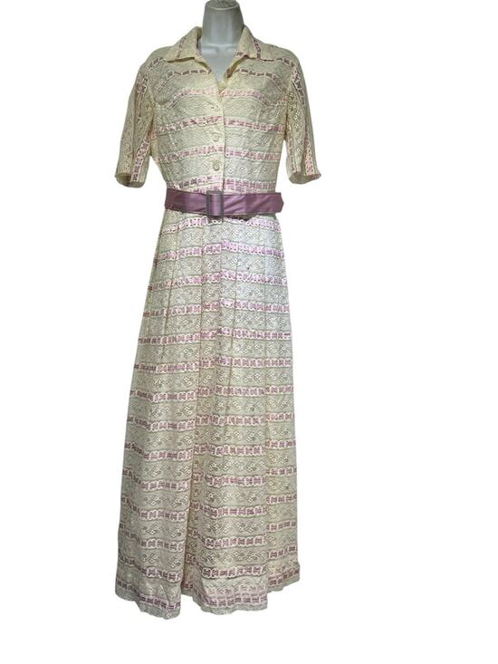 Solo San Fransisco | Dresses | Solo San Francisco Vintage Lace Maxi ...